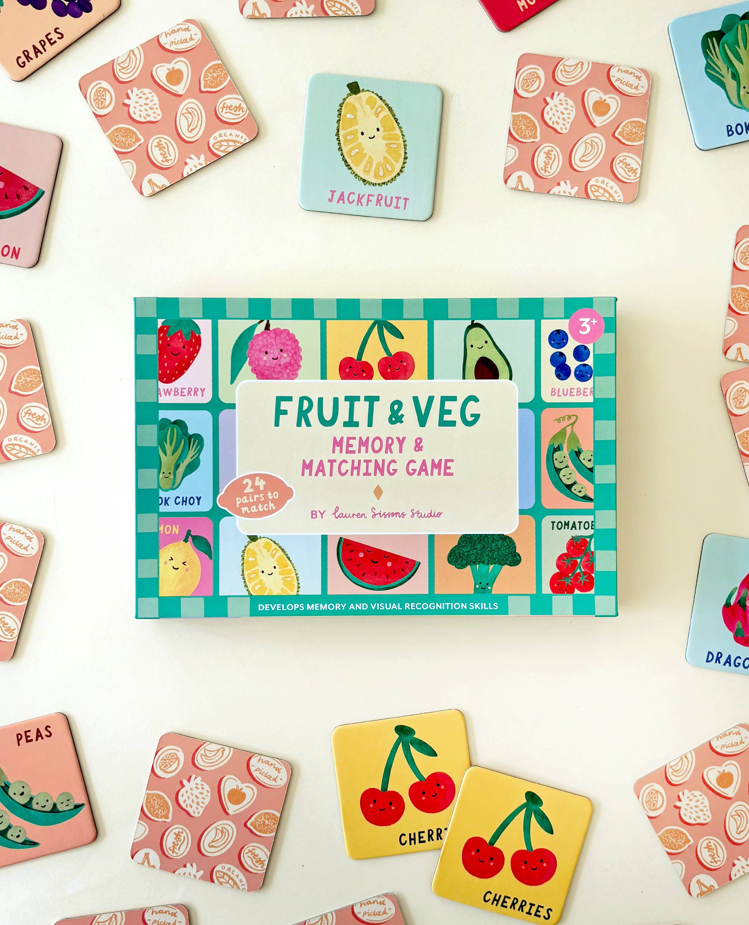 Fruit and Veg Memory & Matching Game – The Early Years Treasury